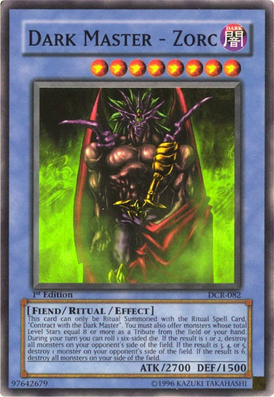 Card Errata:Dark Master - Zorc | Yu-Gi-Oh! Wiki | Fandom