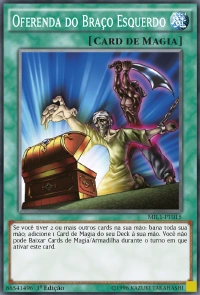 Galeria de Card:Left Arm Offering | Yu-Gi-Oh! Wiki | Fandom