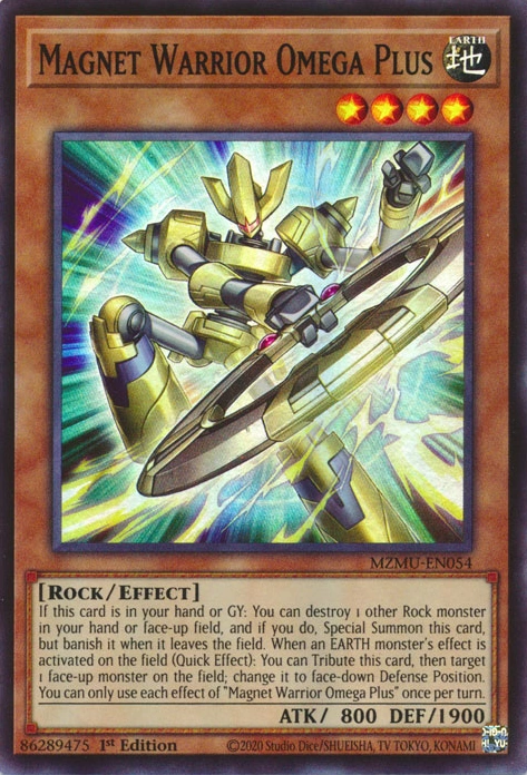 Magnet Warrior Omega Plus | Yu-Gi-Oh! Wiki | Fandom