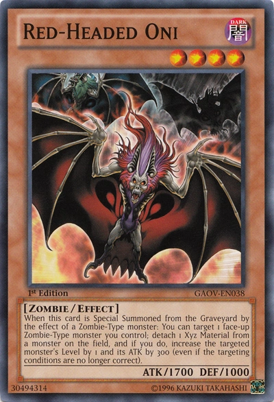 Red-Headed Oni | Yu-Gi-Oh! Wiki | Fandom