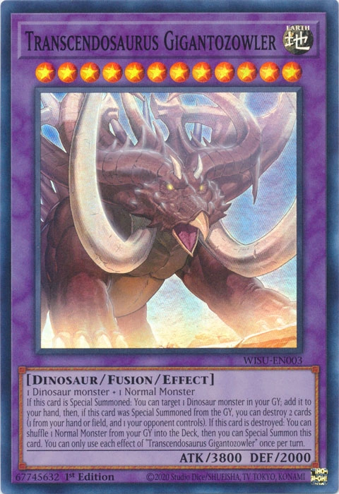 Transcendosaurus Gigantozowler | Yu-Gi-Oh! Wiki | Fandom
