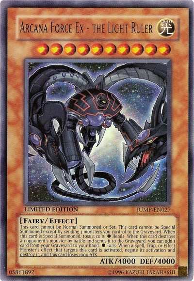 Arcana Force EX - The Light Ruler | Yu-Gi-Oh! Wiki | Fandom