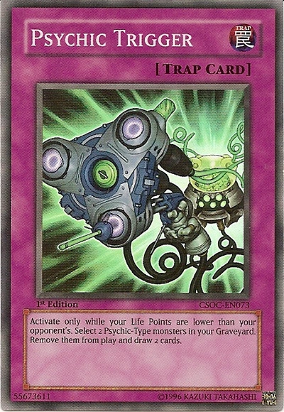 Card Gallery:Psychic Trigger | Yu-Gi-Oh! Wiki | Fandom