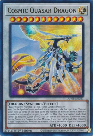 Cosmic Quasar Dragon | Yu-Gi-Oh! Wiki | Fandom
