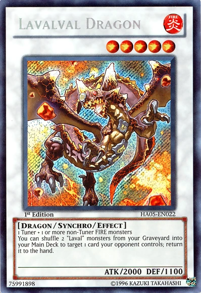Card Gallery:Lavalval Dragon | Yu-Gi-Oh! Wiki | Fandom