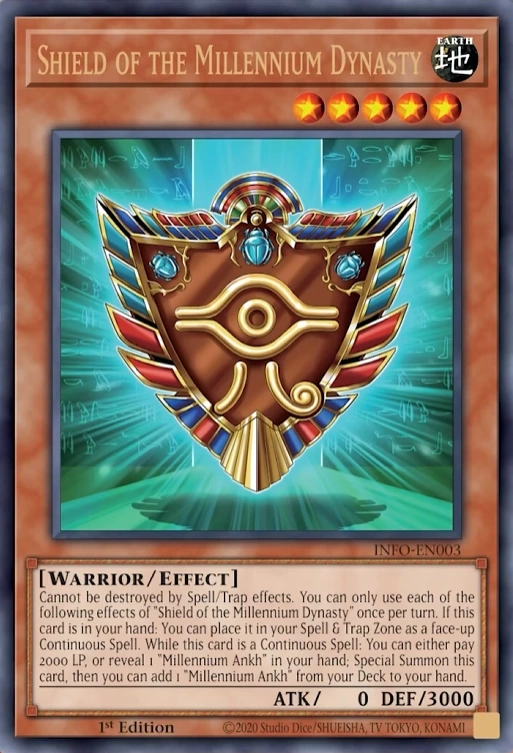 Card Gallery:Shield of the Millennium Dynasty | Yu-Gi-Oh! Wiki | Fandom