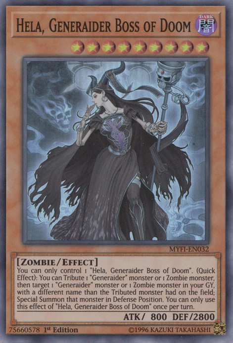 Hela, Generaider Boss of Doom | Yu-Gi-Oh! Wiki | Fandom