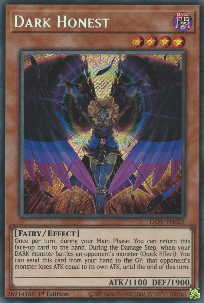 Dark Honest | Yu-Gi-Oh! Wiki | Fandom