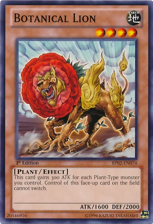Botanical Lion | Yu-Gi-Oh! Wiki | Fandom