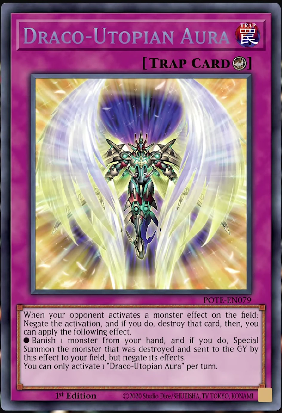 Card Gallery:Draco-Utopian Aura | Yu-Gi-Oh! Wiki | Fandom