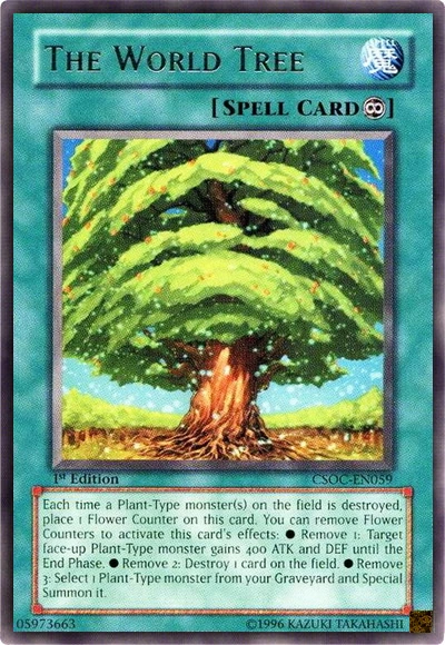 Card Gallery:The World Tree | Yu-Gi-Oh! Wiki | Fandom