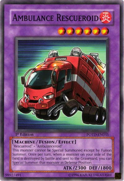 Ambulance Rescueroid | Yu-Gi-Oh! Wiki | Fandom