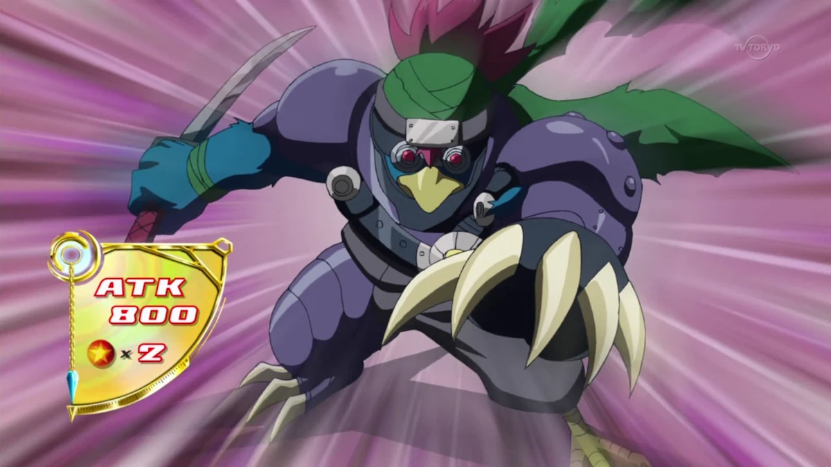 Assault Blackwing - Sayo the Rain Hider (anime) | Yu-Gi-Oh! Wiki | Fandom