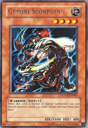 Gemini Scorpion | Yu-Gi-Oh! Wiki | Fandom