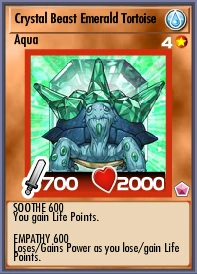Crystal Beast Emerald Tortoise (BAM) | Yu-Gi-Oh! Wiki | Fandom
