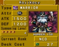 Kojikocy (DOR) | Yu-Gi-Oh! Wiki | Fandom