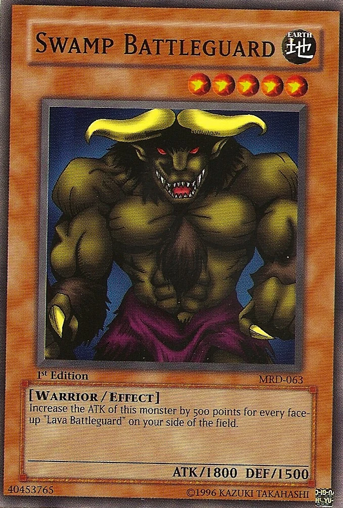 Card Errata:Swamp Battleguard | Yu-Gi-Oh! Wiki | Fandom