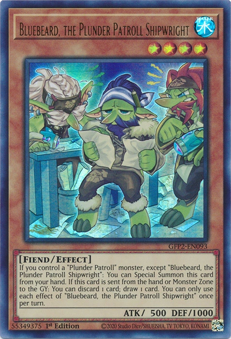 Bluebeard, the Plunder Patroll Shipwright | Yu-Gi-Oh! Wiki | Fandom
