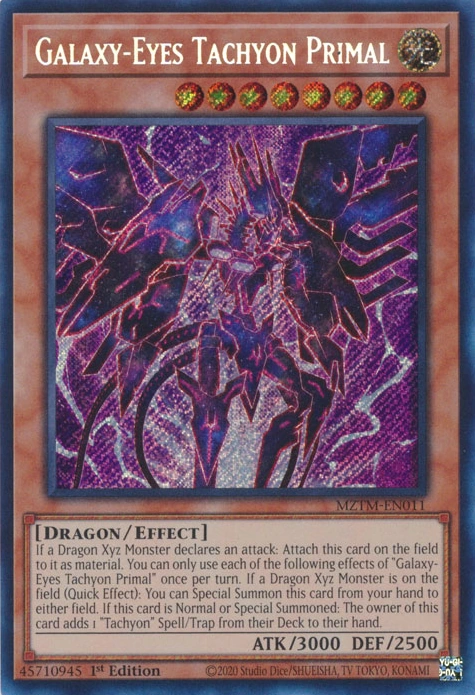 Galaxy-Eyes Tachyon Primal | Yu-Gi-Oh! Wiki | Fandom