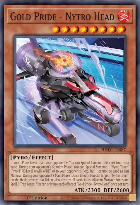 Card Gallery:Gold Pride - Nytro Head | Yu-Gi-Oh! Wiki | Fandom