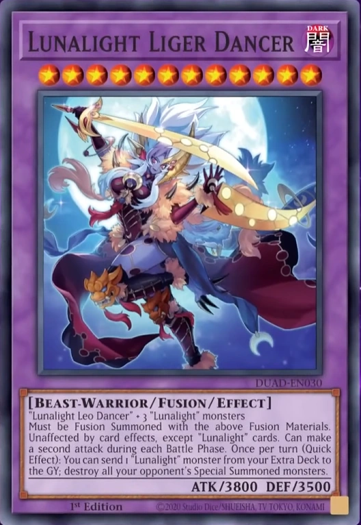Card Gallery:Lunalight Liger Dancer | Yu-Gi-Oh! Wiki | Fandom