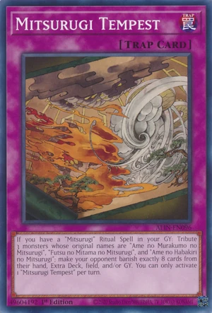 Mitsurugi Tempest | Yu-Gi-Oh! Wiki | Fandom