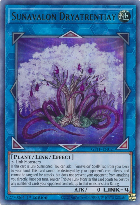 Sunavalon Dryatrentiay | Yu-Gi-Oh! Wiki | Fandom