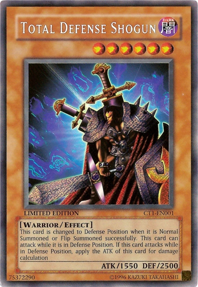 Card Gallery:Total Defense Shogun | Yu-Gi-Oh! Wiki | Fandom