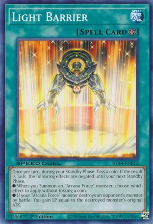 Light Barrier | Yu-Gi-Oh! Wiki | Fandom