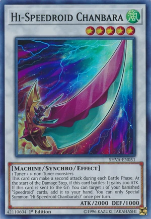 Hi-Speedroid Chanbara | Wikia Yu-Gi-Oh! tiếng Việt | Fandom
