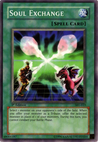 Card Gallery:Soul Exchange | Yu-Gi-Oh! Wiki | Fandom