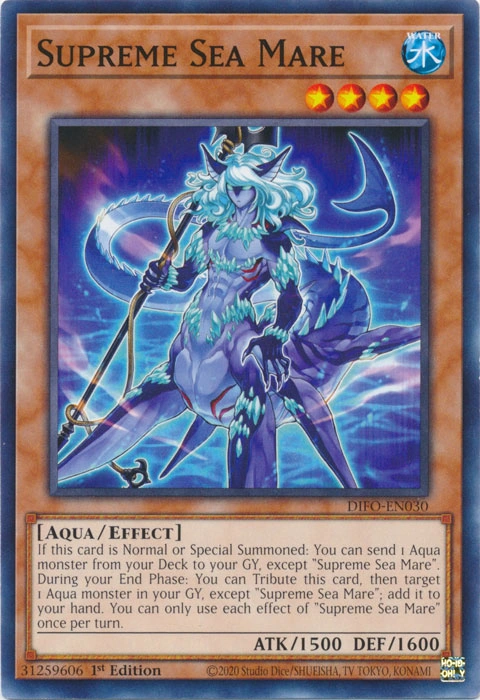 Supreme Sea Mare | Yu-Gi-Oh! Wiki | Fandom