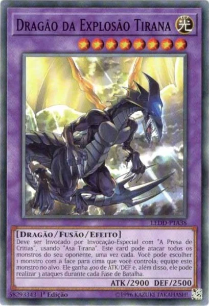 Tyrant Burst Dragon | Yu-Gi-Oh! Wiki | Fandom