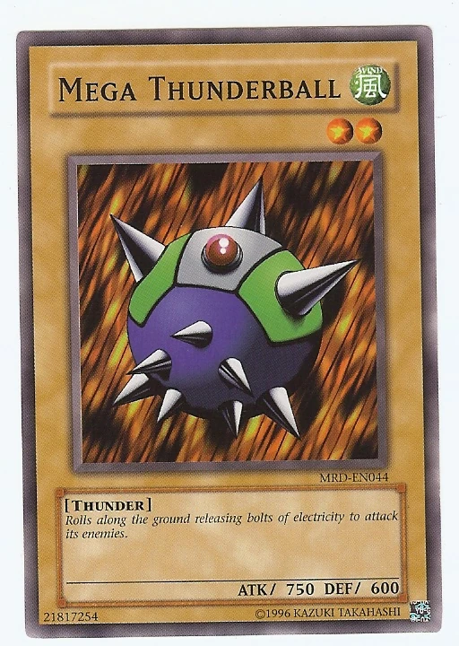 Card Gallery:Mega Thunderball | Yu-Gi-Oh! Wiki | Fandom