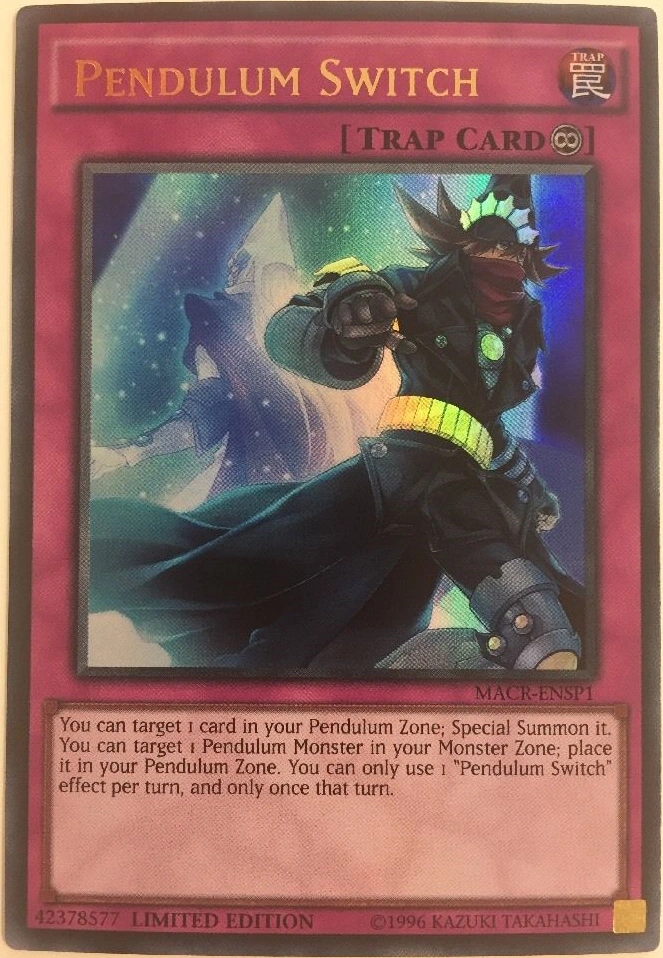 Card Errata:Pendulum Switch | Yu-Gi-Oh! Wiki | Fandom