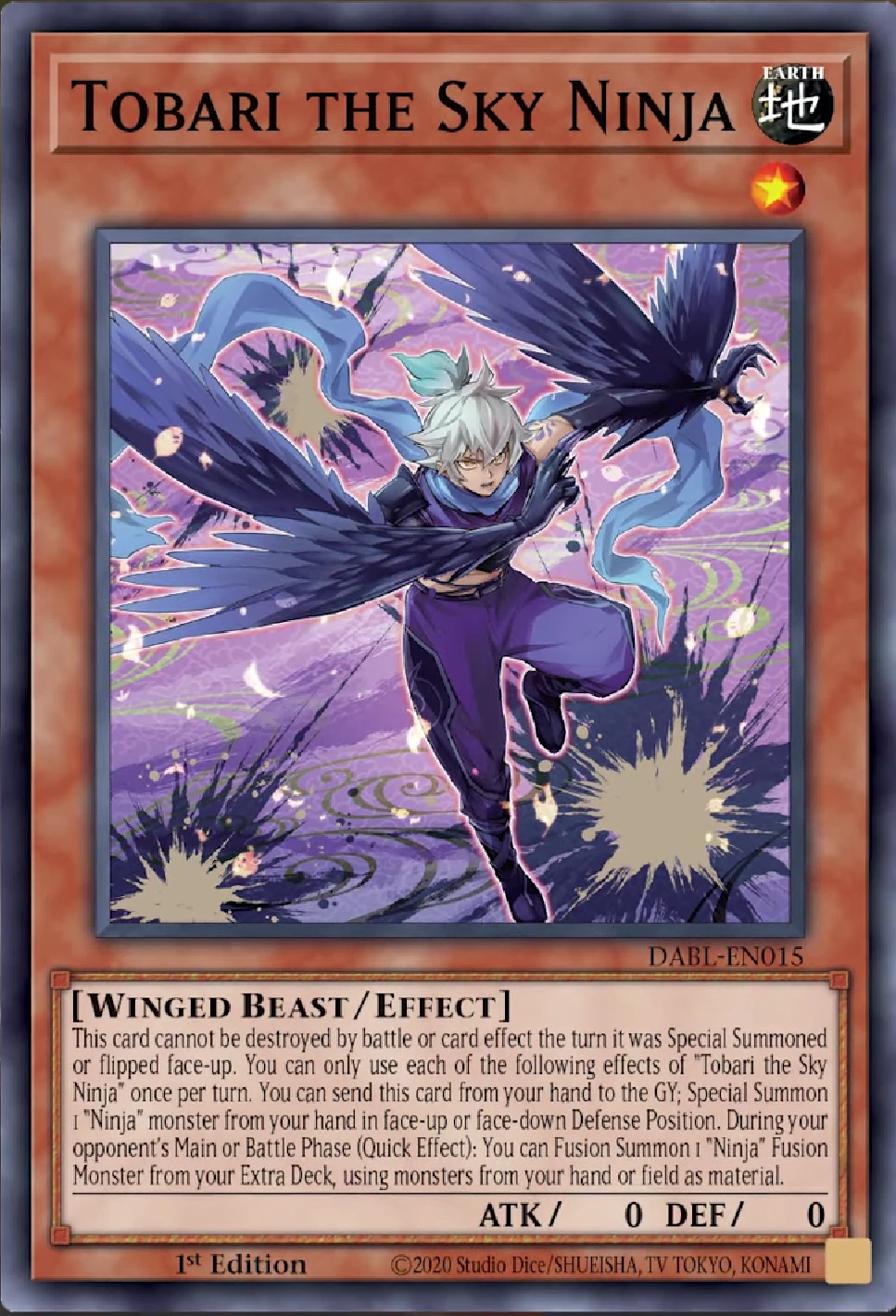 Card Gallery:Tobari the Sky Ninja | Yu-Gi-Oh! Wiki | Fandom