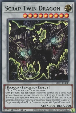 Scrap Twin Dragon | Yu-Gi-Oh! Wiki | Fandom