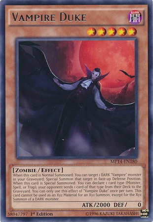 Vampire Duke | Wikia Yu-Gi-Oh! tiếng Việt | Fandom