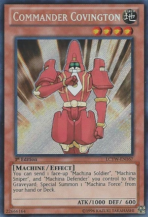 Commander Covington | Yu-Gi-Oh! Wiki | Fandom