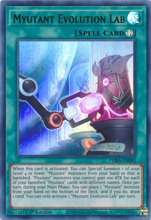 Myutant Evolution Lab | Yu-Gi-Oh! Wiki | Fandom