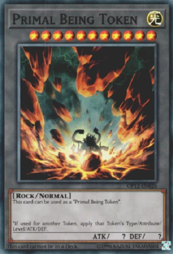 Primal Being Token | Yu-Gi-Oh! Wiki | Fandom