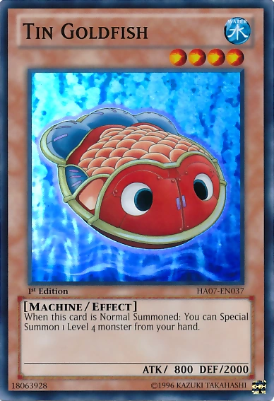 Card Gallery:Tin Goldfish | Yu-Gi-Oh! Wiki | Fandom