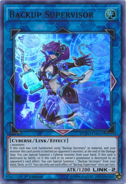 Card Gallery:Backup Supervisor | Yu-Gi-Oh! Wiki | Fandom