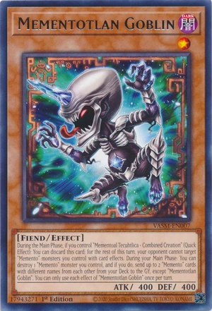 Mementotlan Goblin | Yu-Gi-Oh! Wiki | Fandom