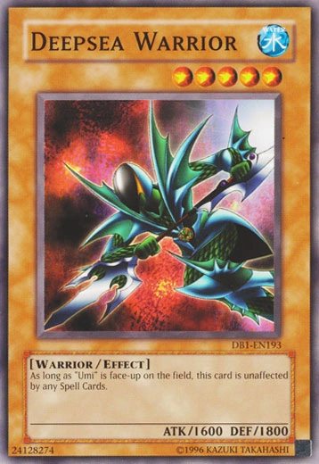 Card Gallery:Deepsea Warrior | Yu-Gi-Oh! Wiki | Fandom