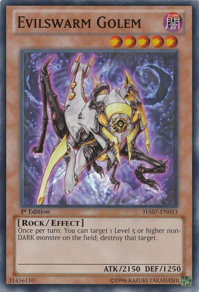 Card Gallery:Evilswarm Golem | Yu-Gi-Oh! Wiki | Fandom