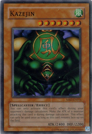 Card Gallery:Kazejin | Yu-Gi-Oh! Wiki | Fandom