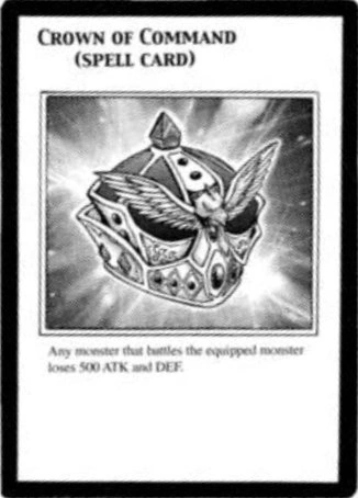 Card Gallery:Crown of Command | Yu-Gi-Oh! Wiki | Fandom