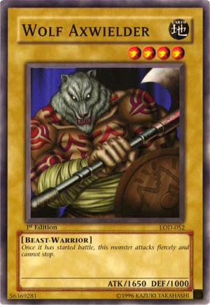 Wolf Axwielder | Yu-Gi-Oh! Wiki | Fandom