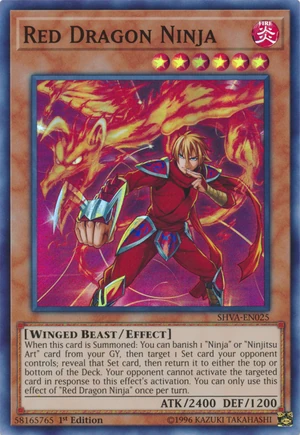 Red Dragon Ninja | Yu-Gi-Oh! Wiki | Fandom